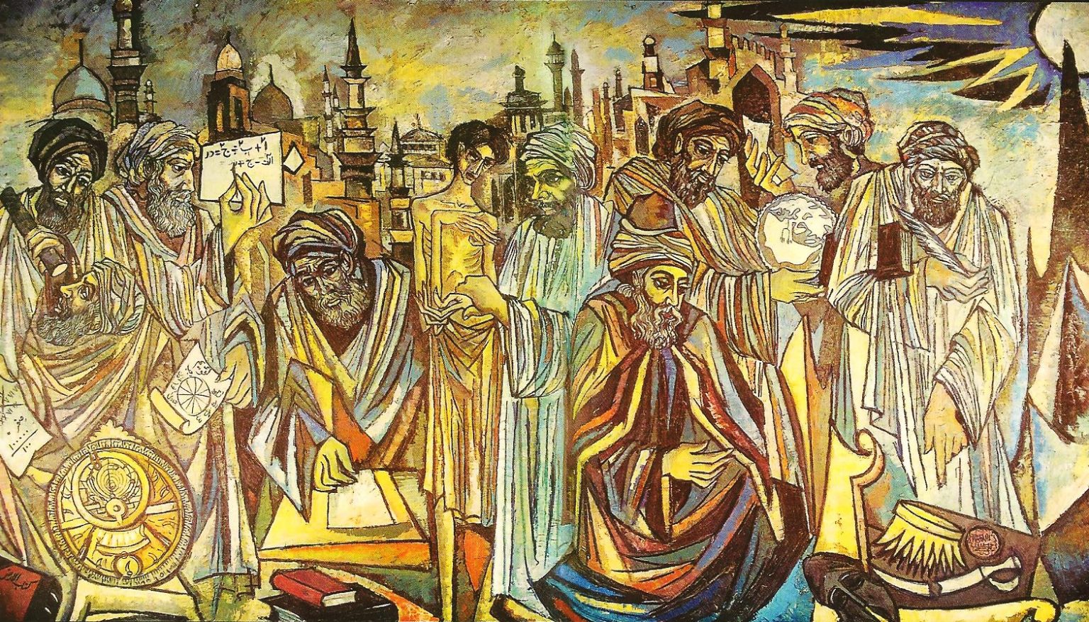 “I am not a drawing room artist, I am a dustbin artist” – Sadequain ...